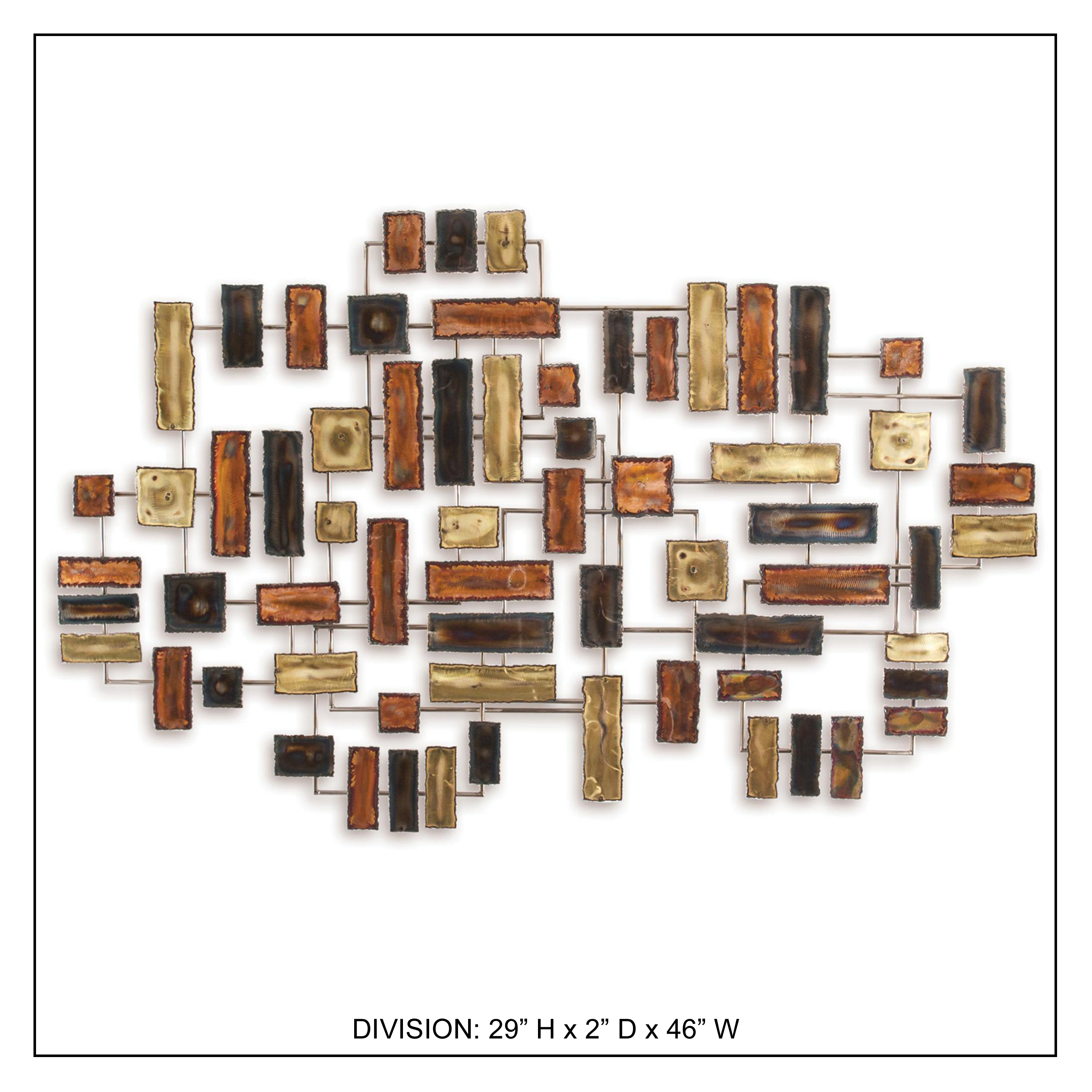 Division - Handcrafted Metal Wall Decor - InnoMax
