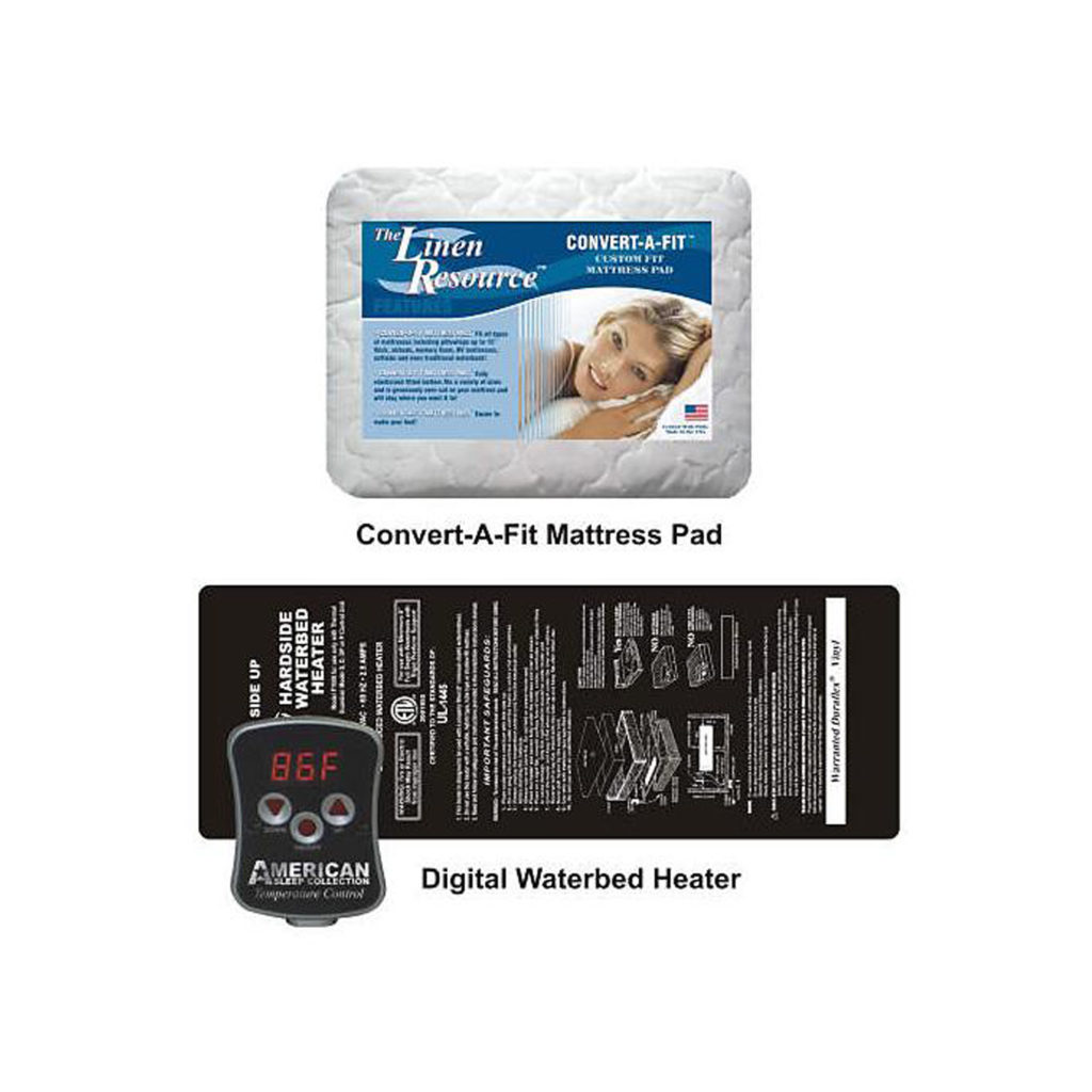Semi Waveless Lumbar Waterbed Mattress Kit - King & Queen Sizes - InnoMax