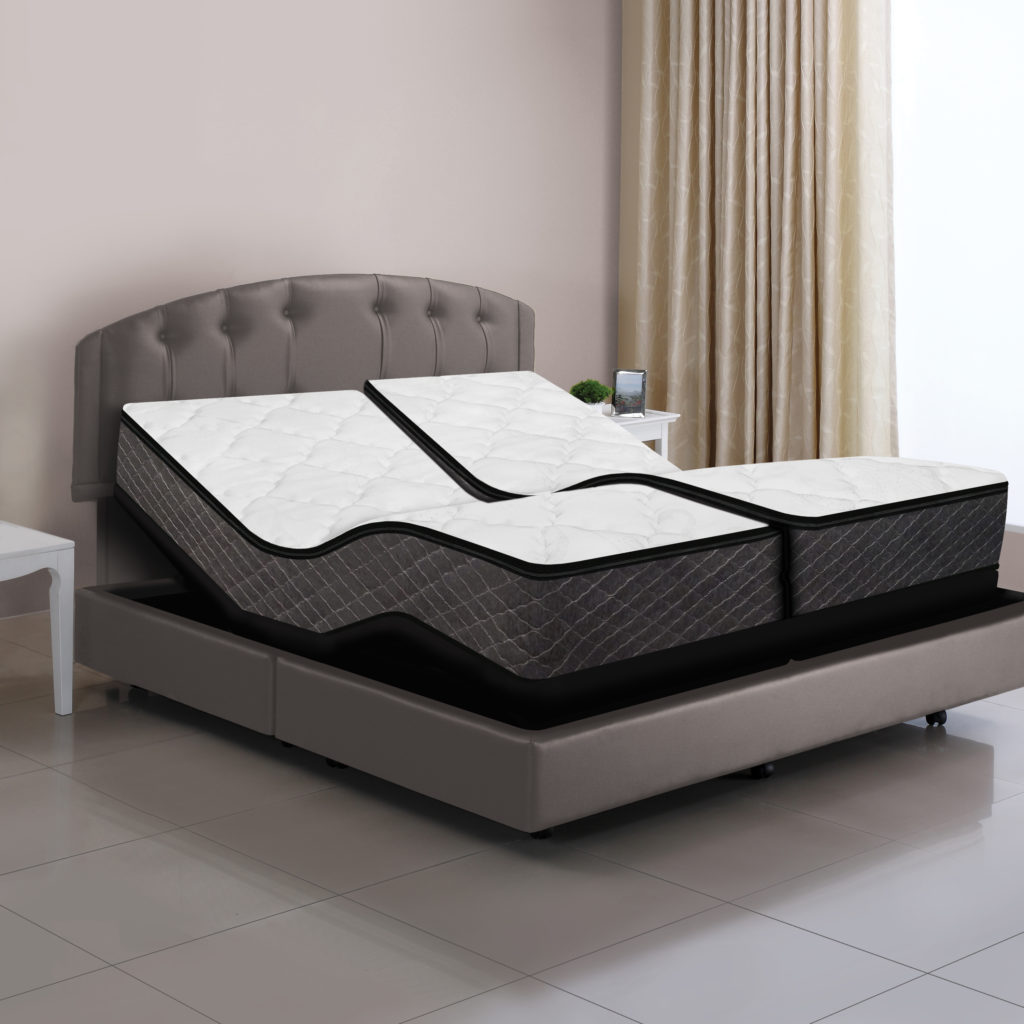 Digital Princeton Premium Plush Top Air Bed & Luxury Adjustable Power ...